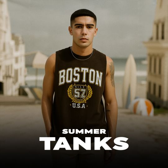 Championship Ultimate Grey Tank For Men - broncopolos.com